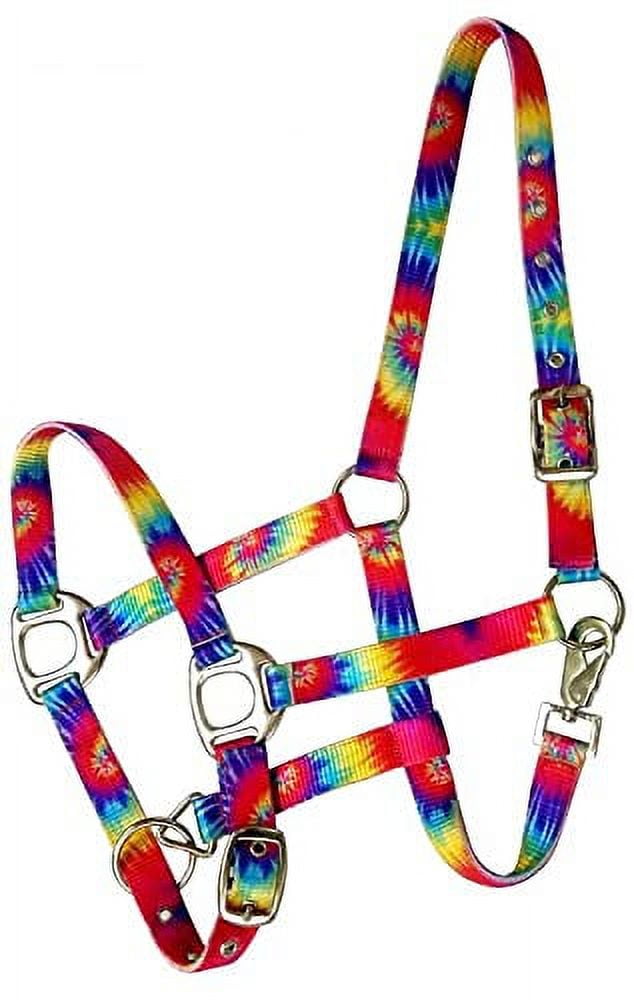 Showman Premium Nylon Halter w/ Tie-Dye Design - Walmart.com