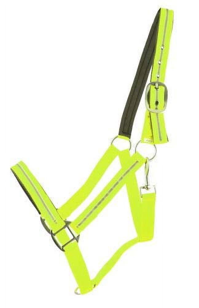 Showman Reflective Neoprene Lined Nylon Halter - Walmart.com