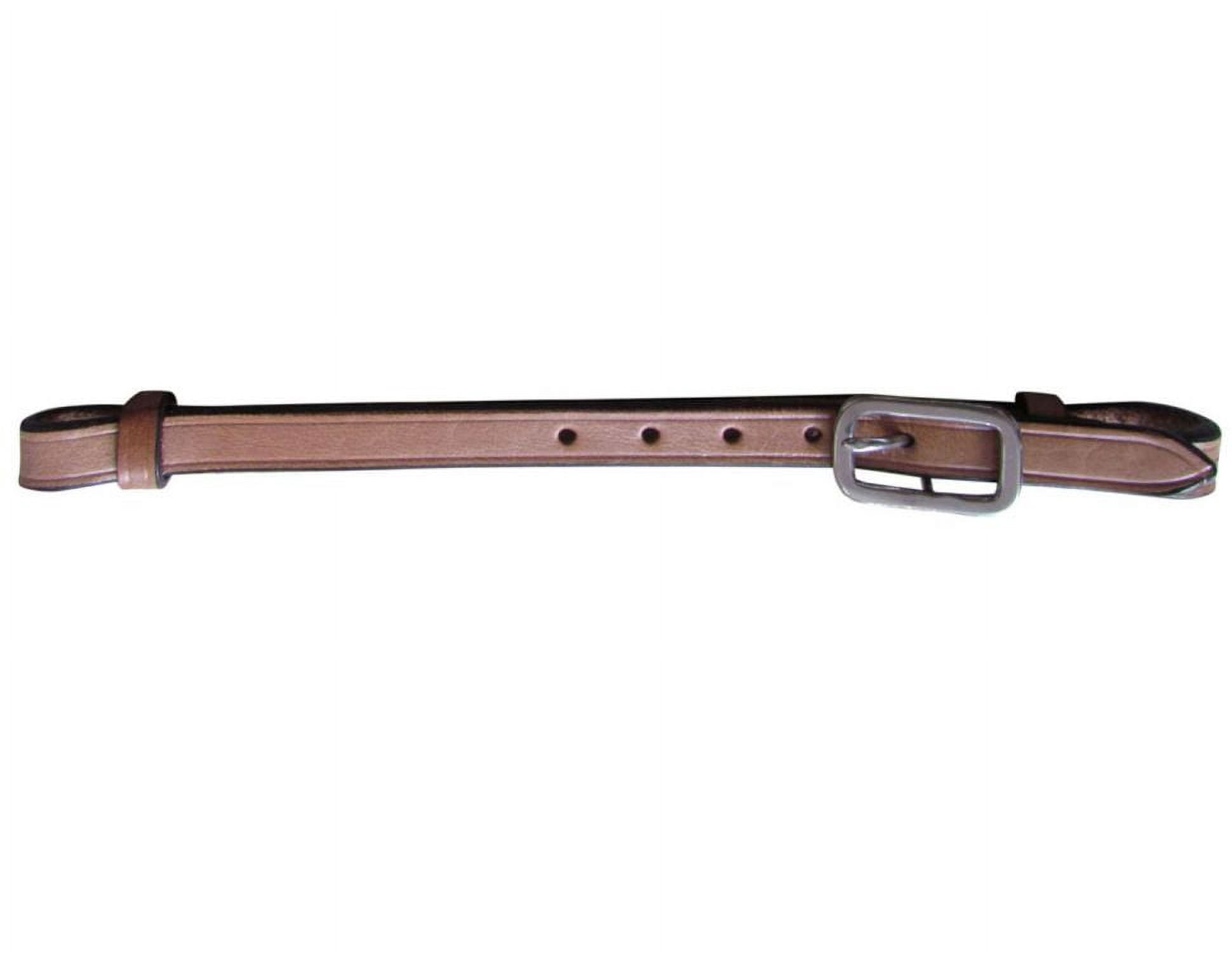 Showman Replacement 5/8" Leather Breast Collar Tug (Light) - Walmart.com