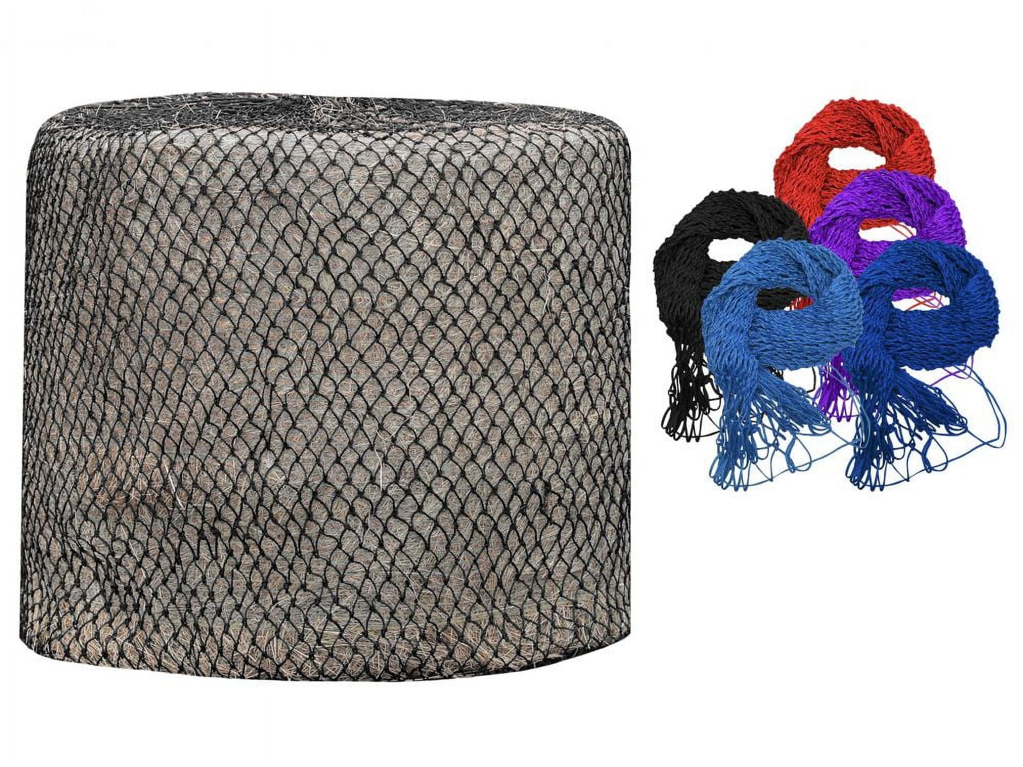 Showman Slow Feed Round Bale Hay Net (Black) - Walmart.com