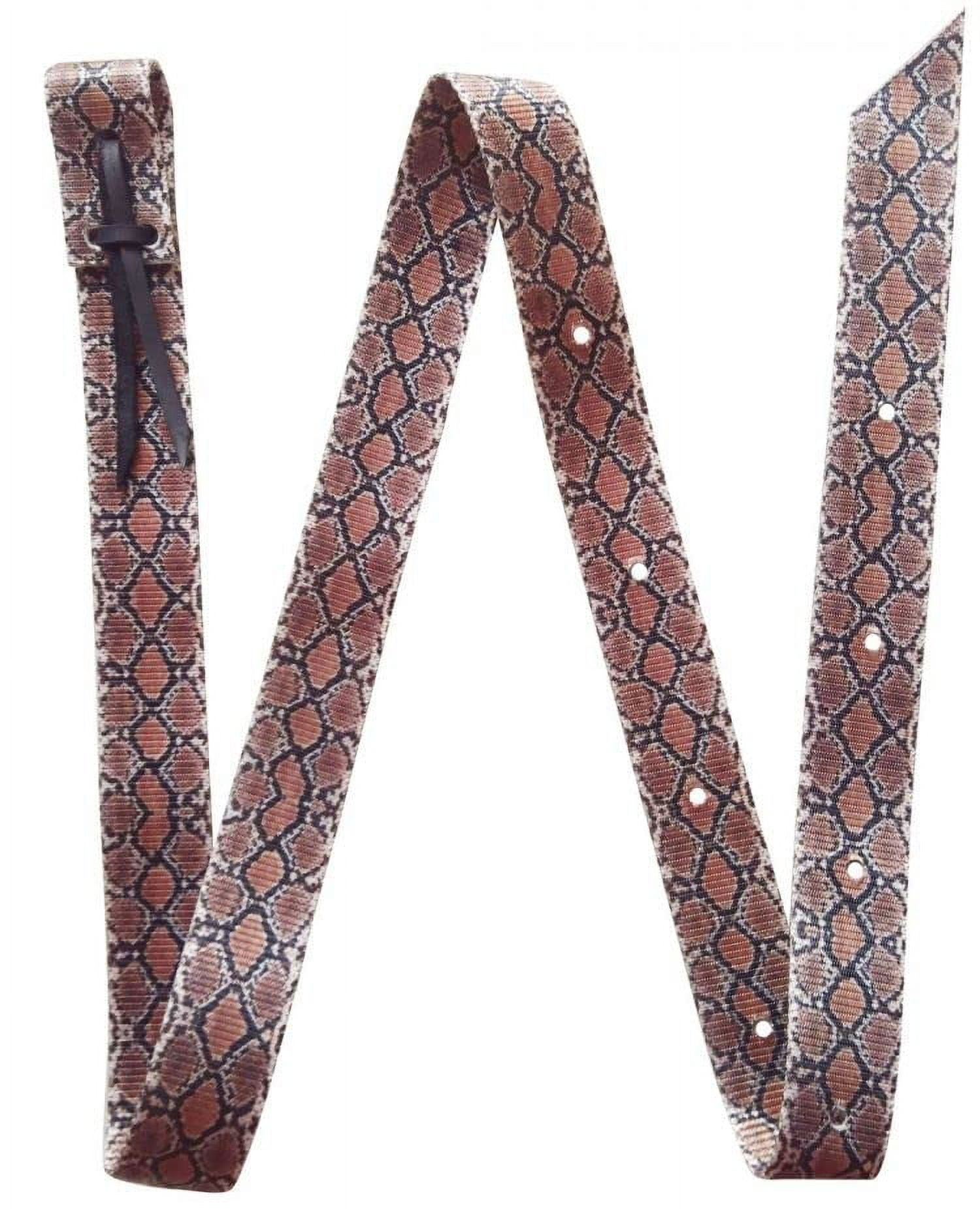 Showman Snake Print Nylon Tie Strap - Walmart.com