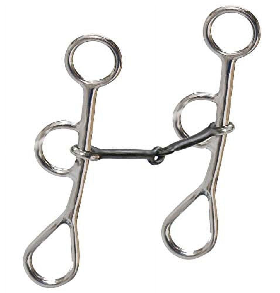 Showman Stainless Steel Colt Sweet Iron Broken Snaffle Bit - Walmart ...