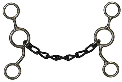 Showman Stainless Steel Junior Cowhorse Bit w/ 5" Cheeks - Walmart.com