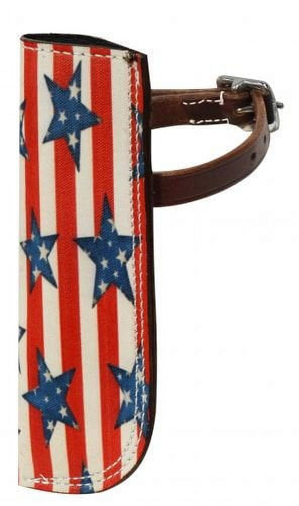 Showman Stars & Stripes Leather Flag Carrier - Walmart.com