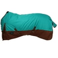 Showman Waterproof & Breathable 1200 Denier Turnout Horse Blanket (Teal ...
