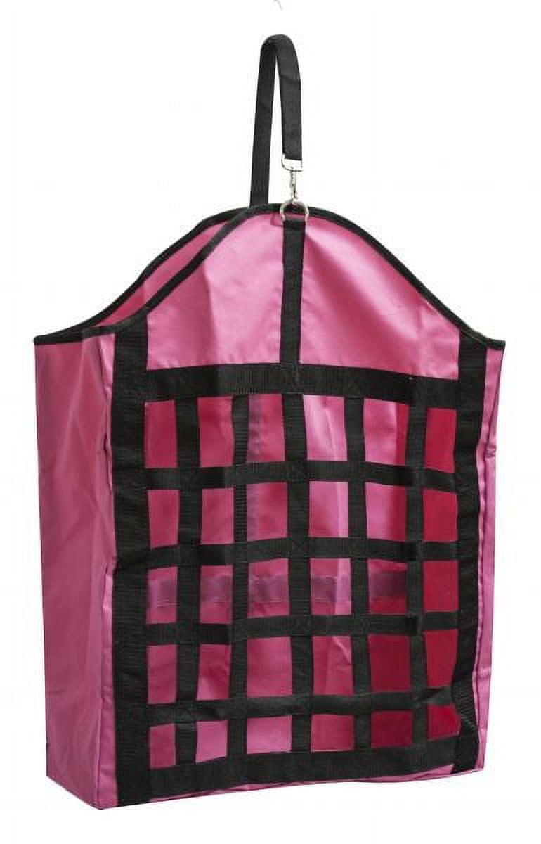 Showman Webbed Nylon Slow Feed Hay Bag (Pink) - Walmart.com