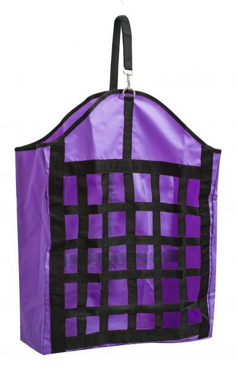 Showman Webbed Nylon Slow Feed Hay Bag (Purple) - Walmart.com