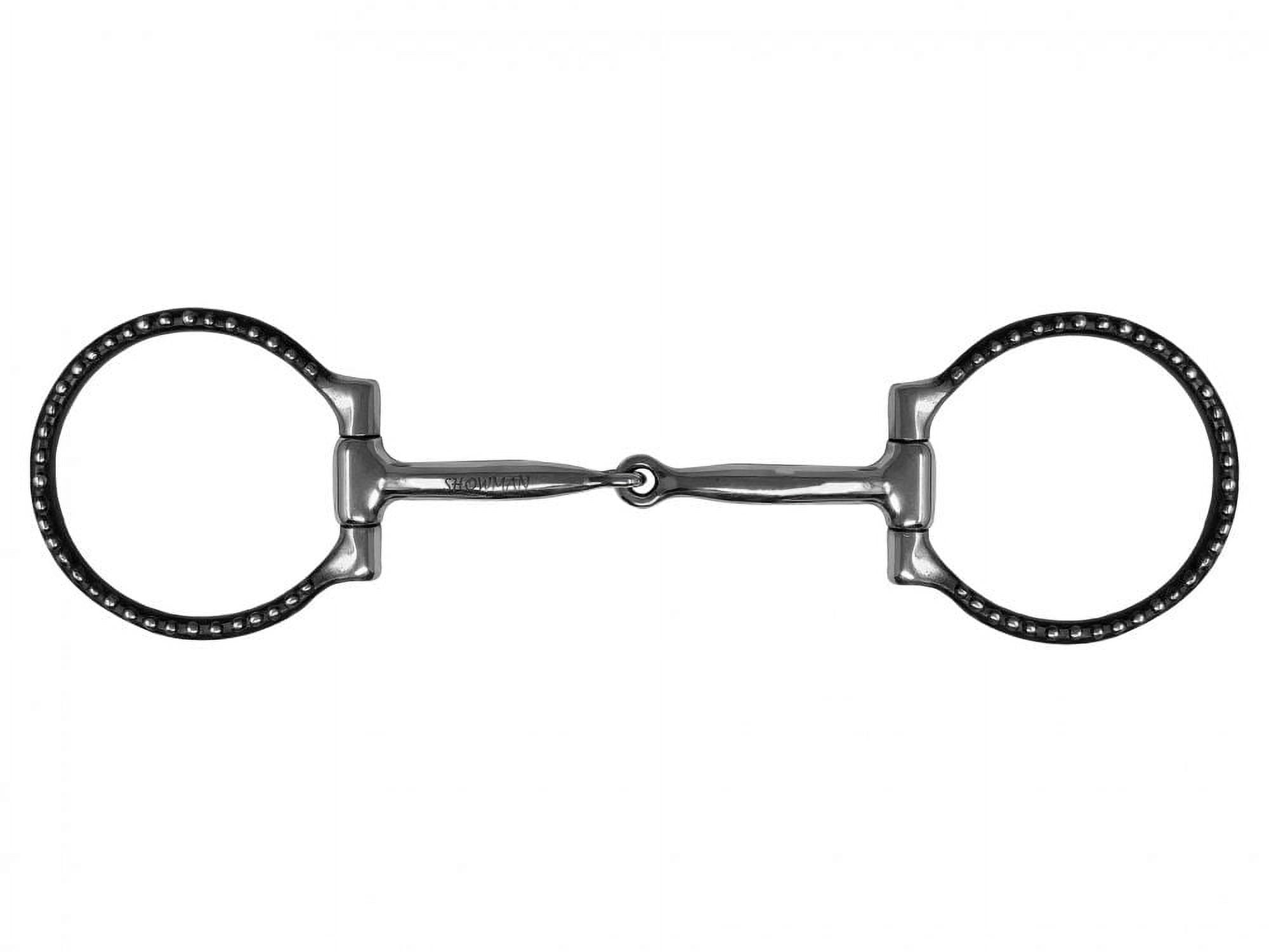Showman Western Dotted D-Ring Single Joint Bit - Walmart.com