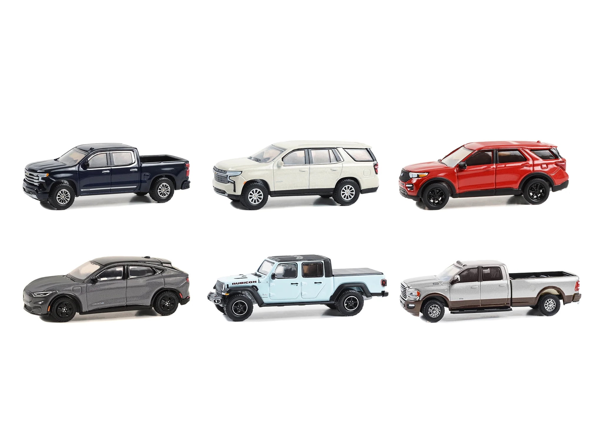 Showroom Floor Set of 6 Cars Series 4 1/64 Diecast Model Cars by ...