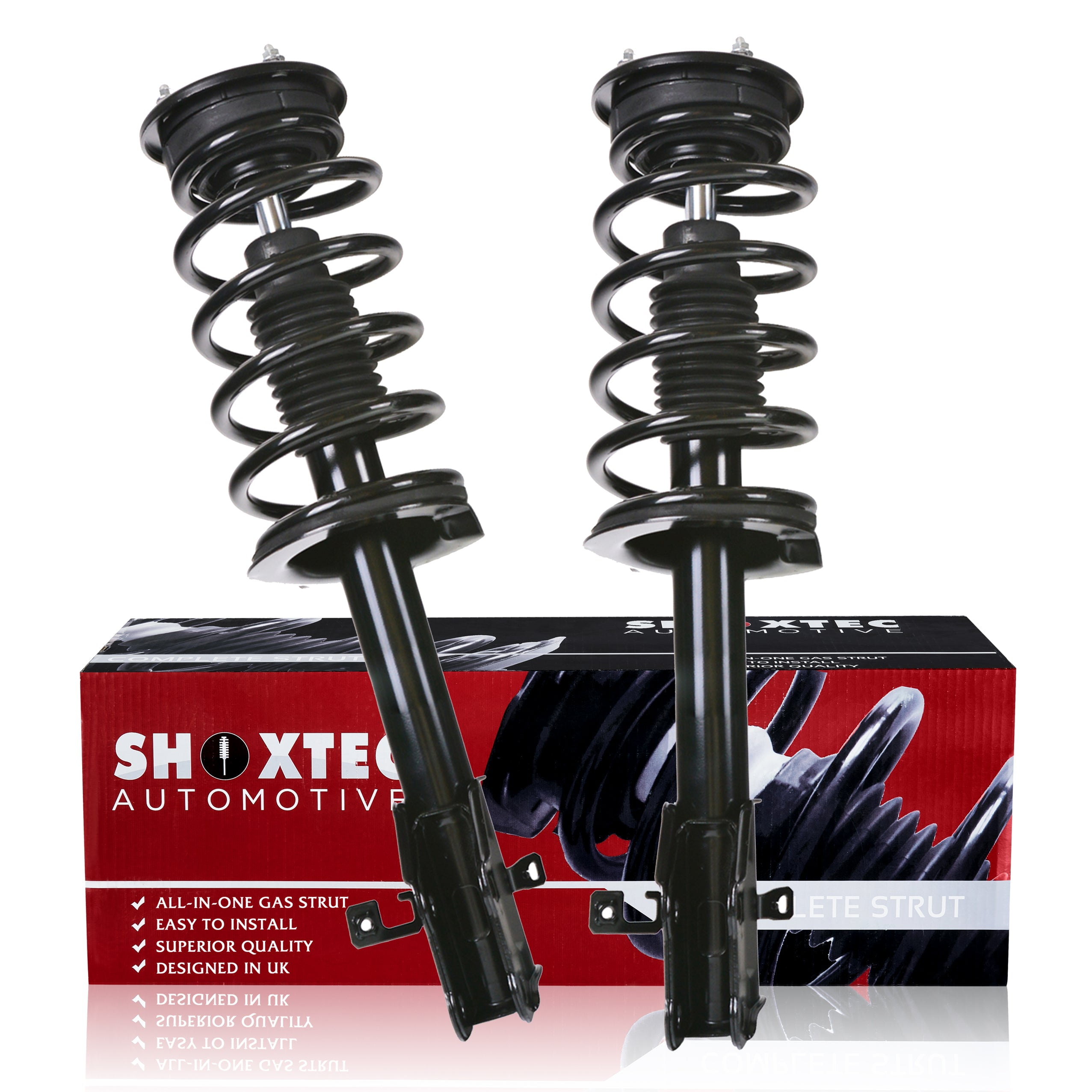 Shoxtec Front Complete Strut Assembly for 2007-2010 Ford Edge AWD; 2007 ...