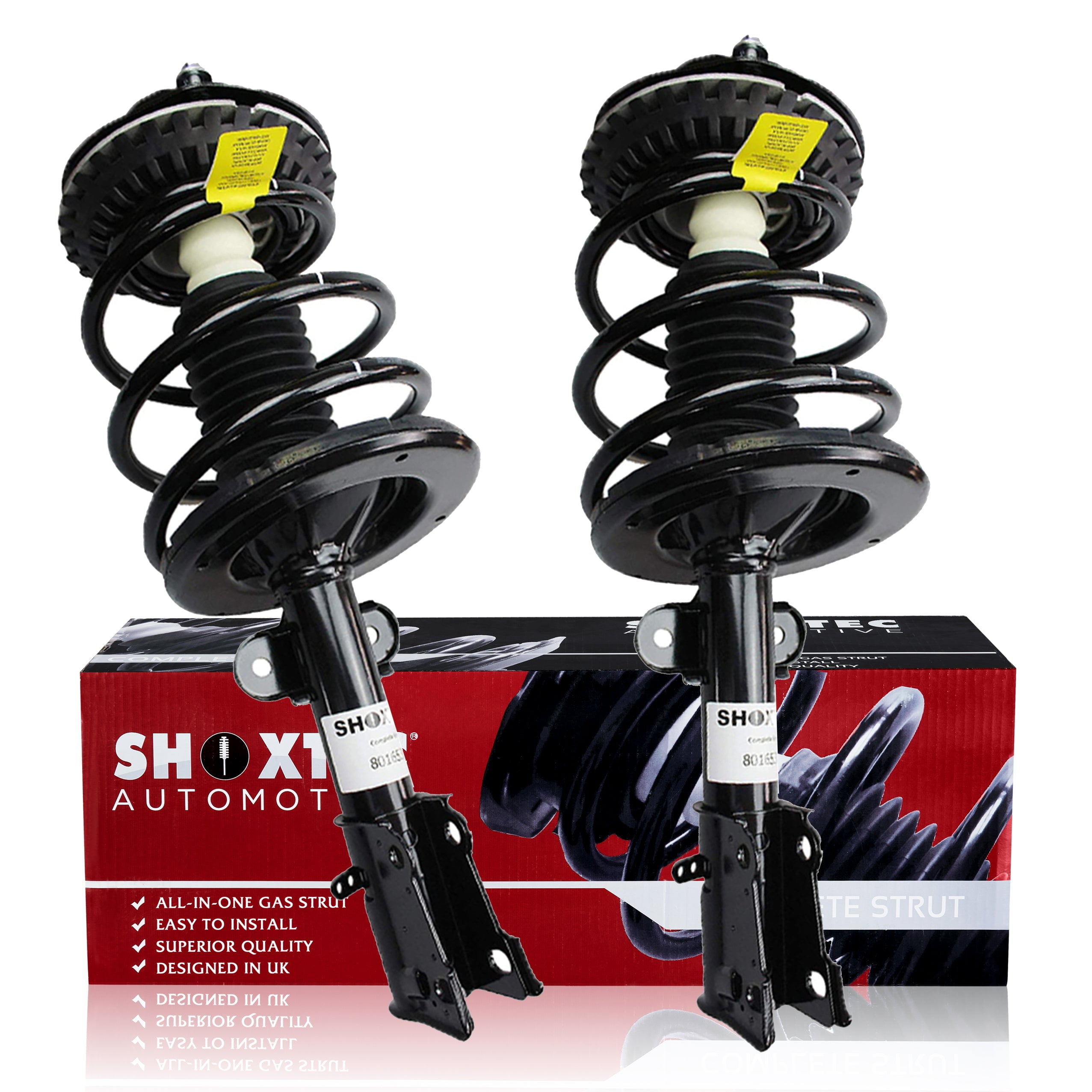 Shoxtec Front Complete Struts fits 2001-2007 Dodge Grand Caravan; 01-03 ...
