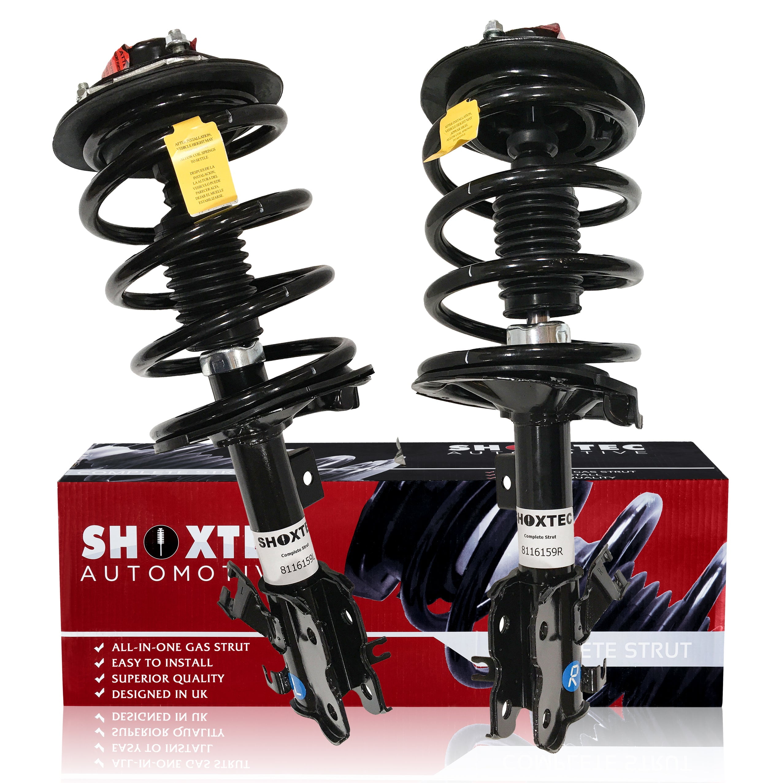 Shoxtec Front Complete Struts fits 2002-2006 Nissan Altima Coil Spring ...