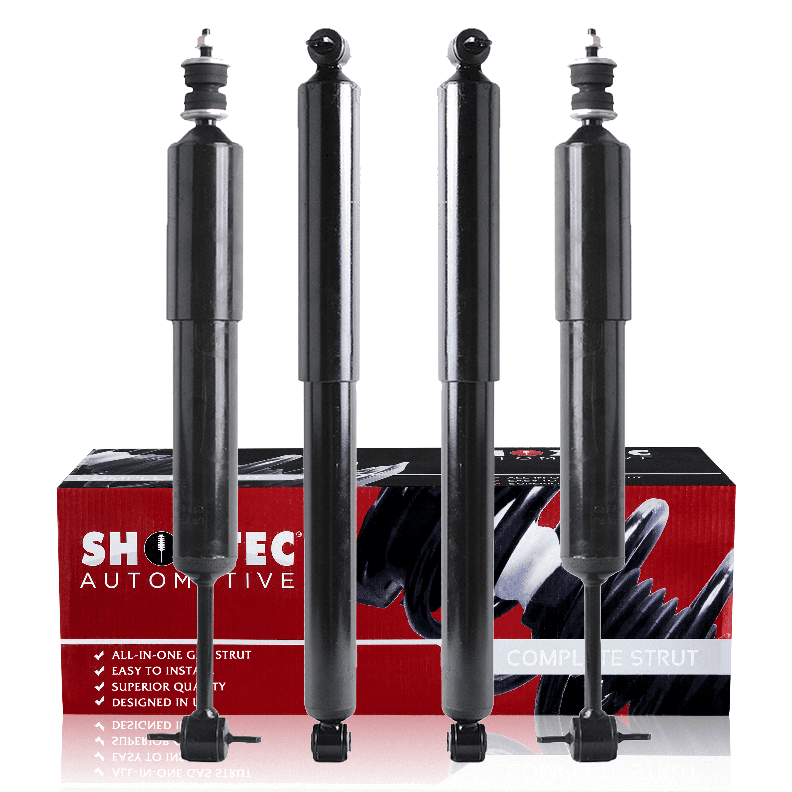 Shoxtec Full Set Shock Absorbers Replacement for 1995-2001 Ford ...