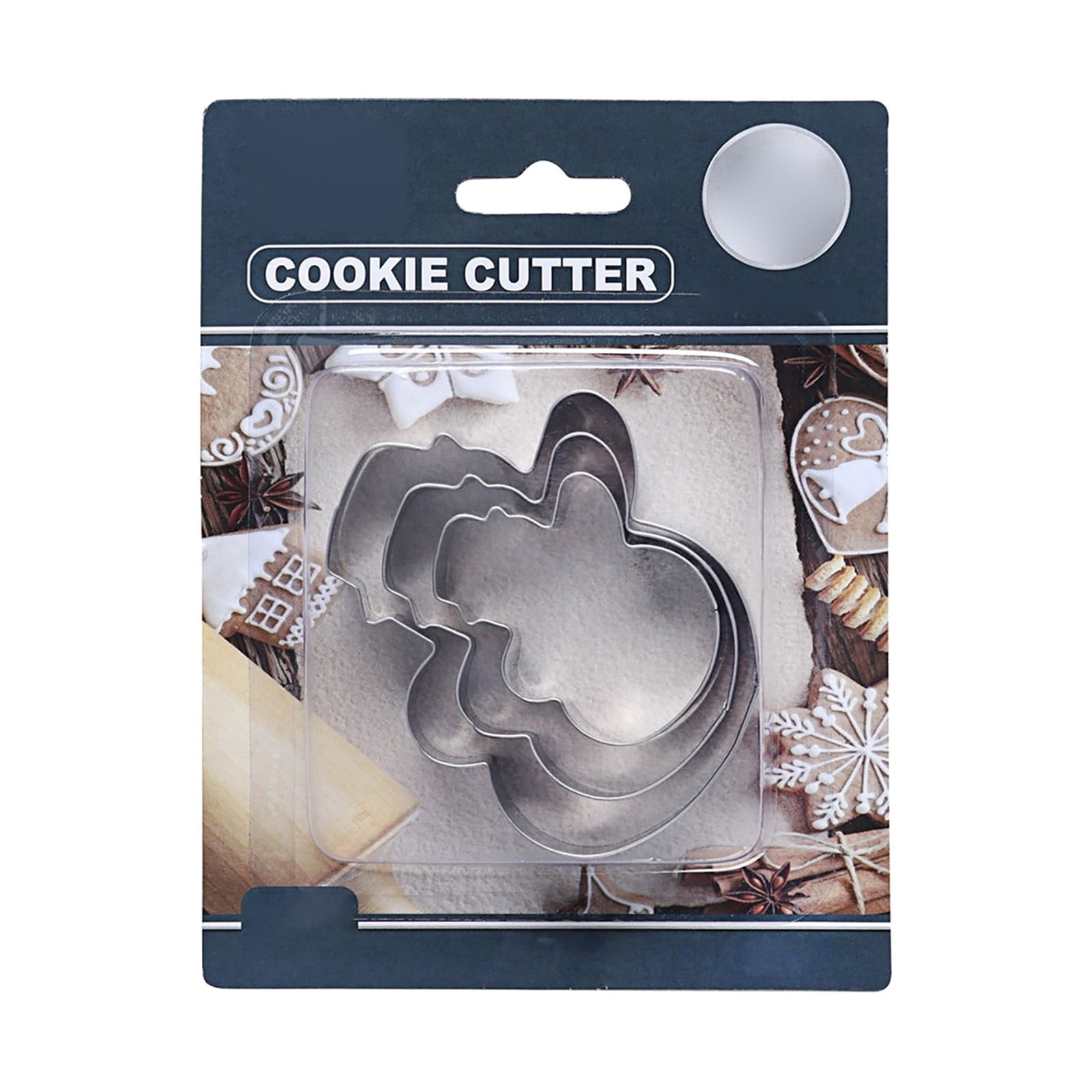 Shpwfbe Kitchen Gadgets Christmas Cookie Cutters 3 Pieces Christmas ...