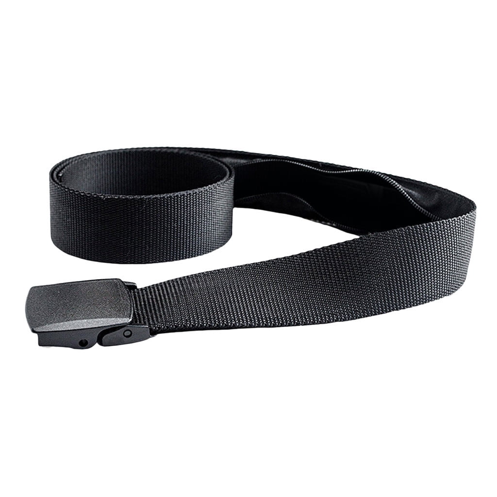 Shpwfbe Mens Belt Travel Security Money Belt Hidden Money Pocket ...