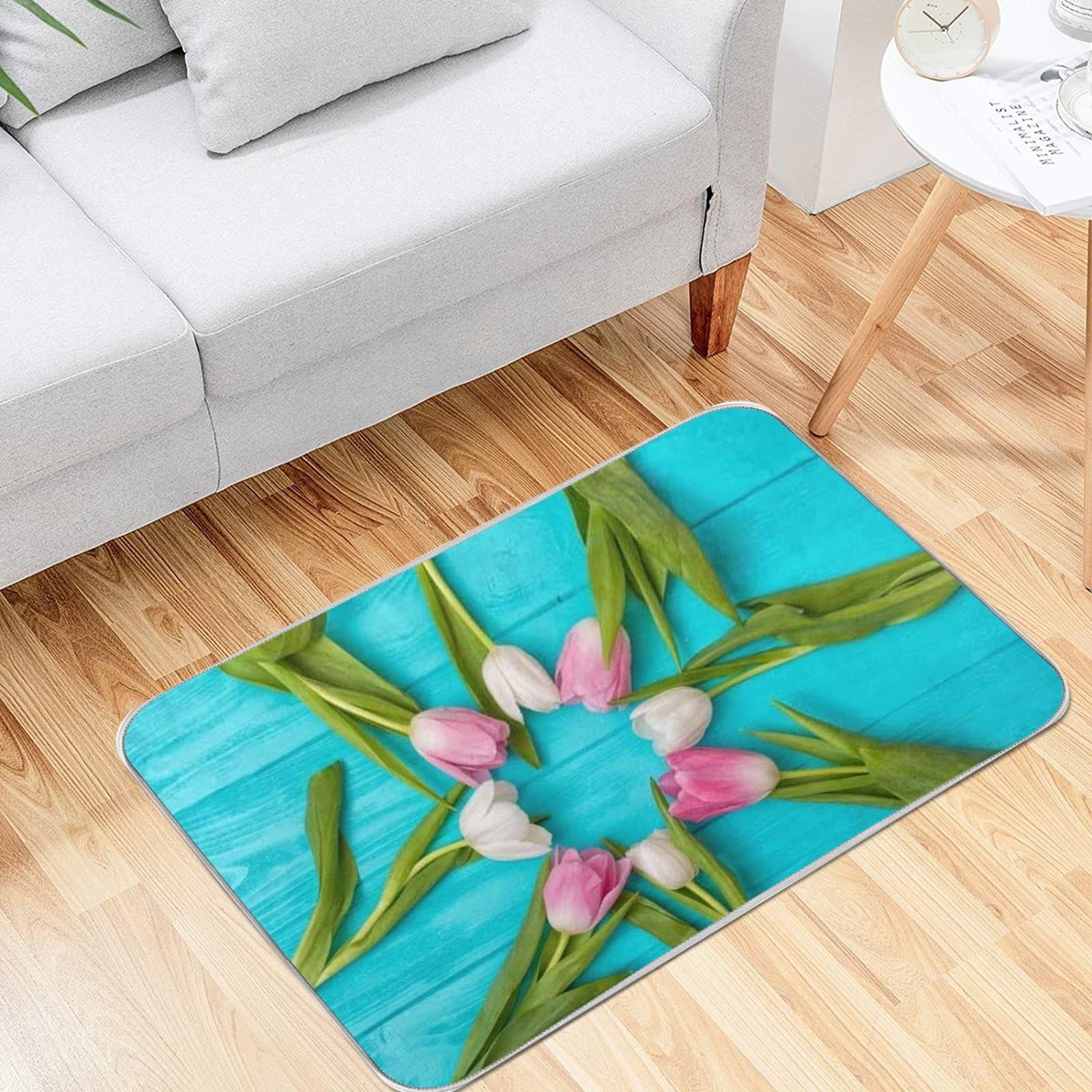 Shpwfbe Mothers Day Gifts,Bathroom Rugs,Mother's Day Decoration Door ...