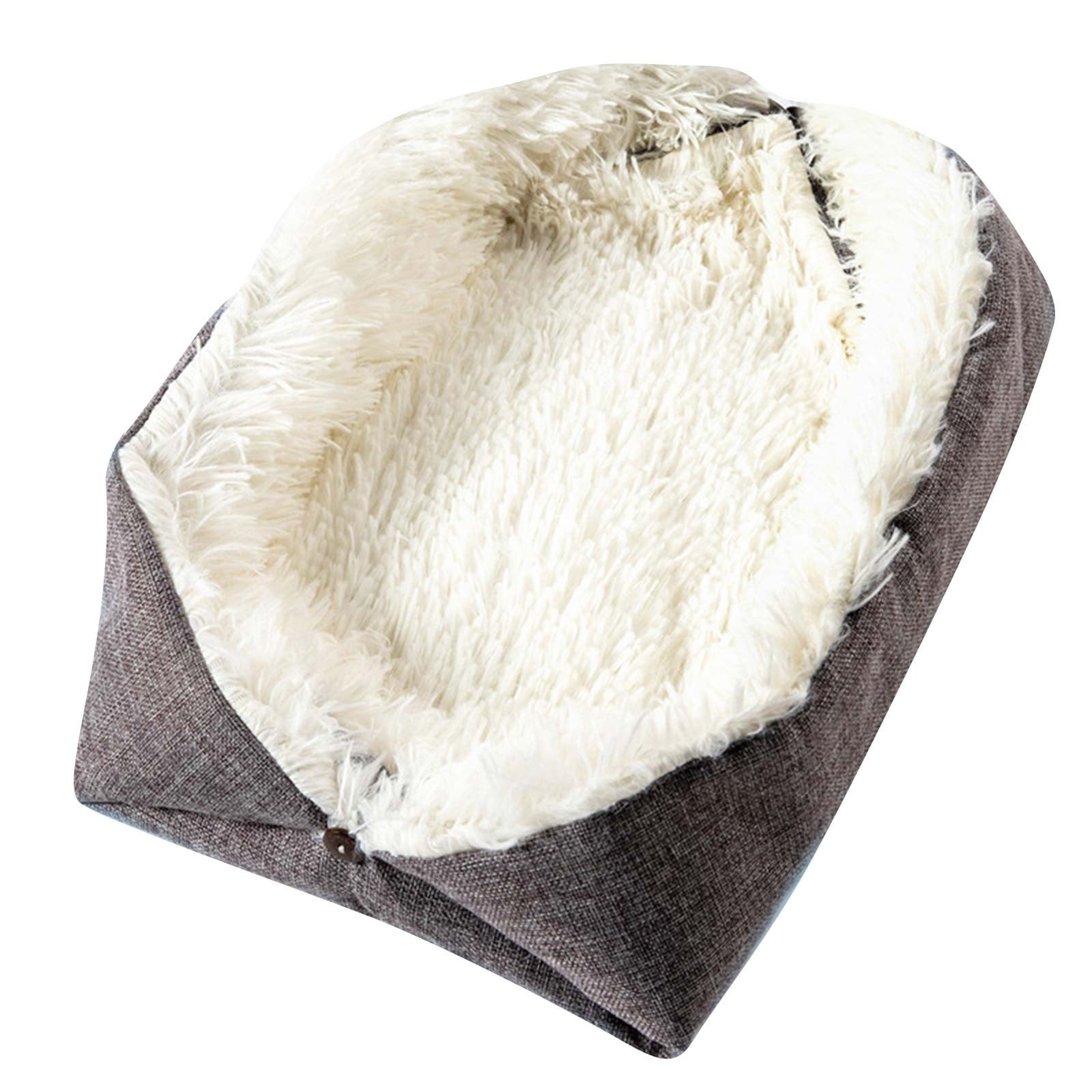 Shpwfbe Room Decor Couch Machine Washable Plush Calming Dog Cat Bed ...