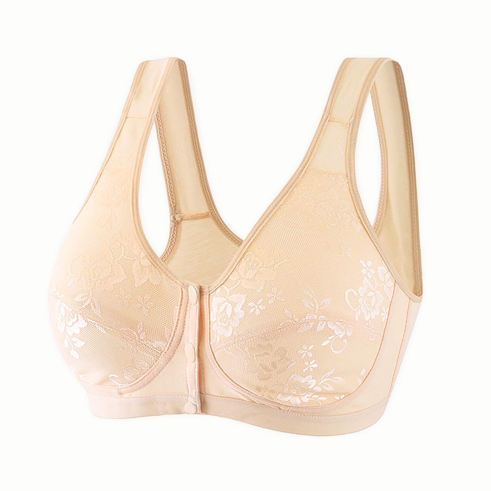 Shpwfbe Womens Bras Push Up Bra Women's Opening Comfortable Front ...