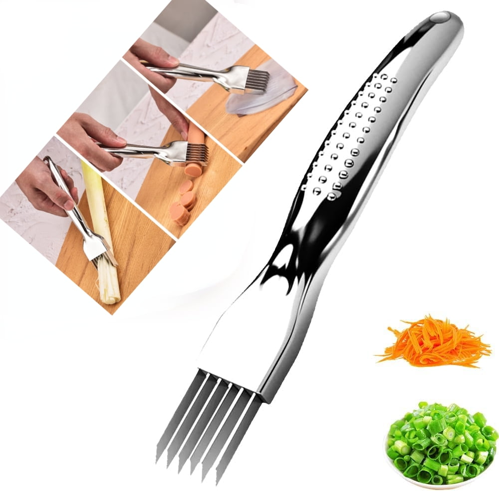Shred Silk The Knife, 2025 Upgraded Anti Slip Stainless Steel Green ...