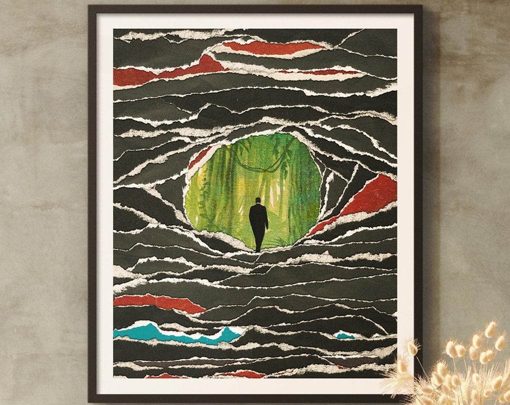 Shredded Dreams Vintage Collage By Taudalpoi: Surreal Art, Retro ...