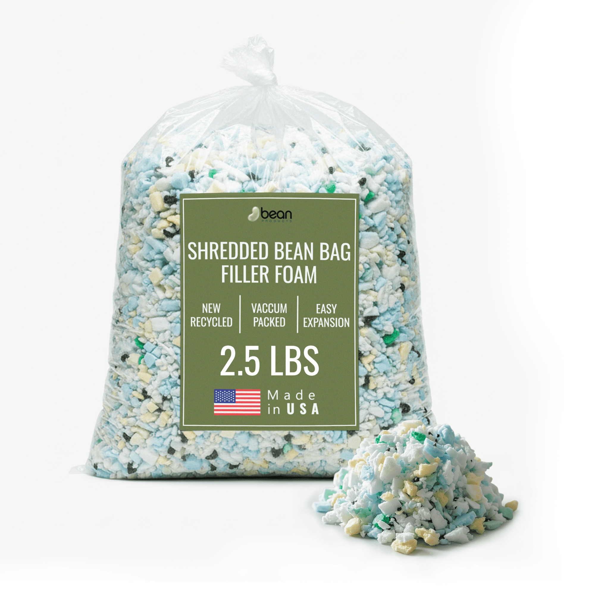 Shredded Foam Filling Made from Recycled Materials – Long Lasting ...