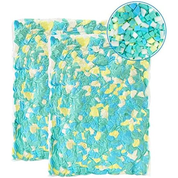 Shredded Memory Foam Filling 10lbs for Bean Bag Filler, Pillow Stuffing ...