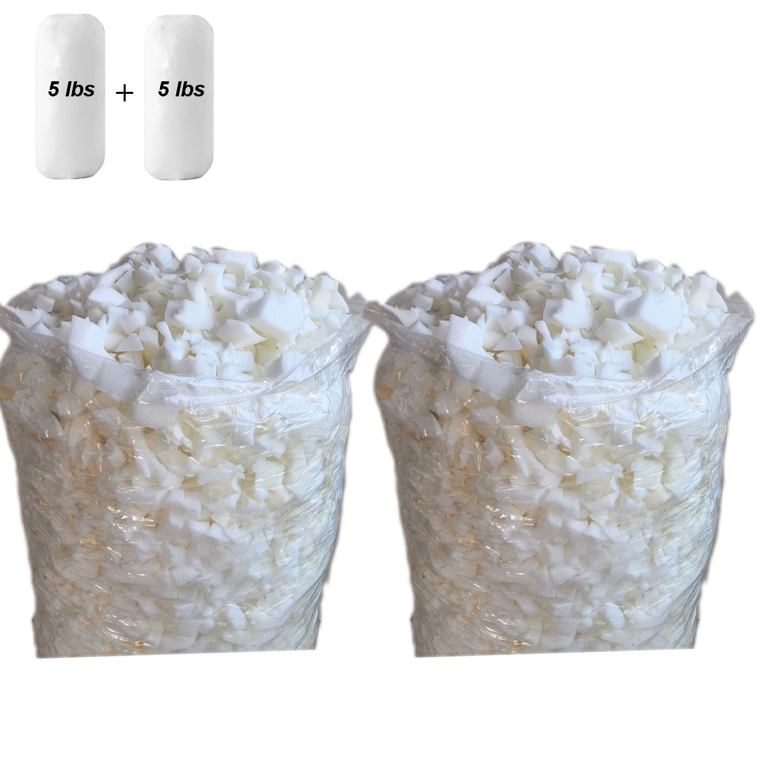 Shredded Memory Foam Filling or Bean Bag Filler, Premium Beanbag ...