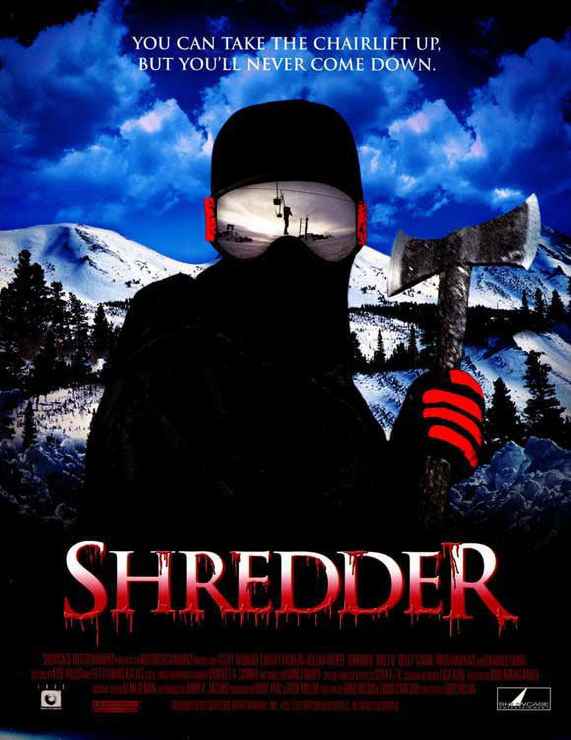 Shredder - movie POSTER (UK Style A) (11" x 17") (2003) - Walmart.com