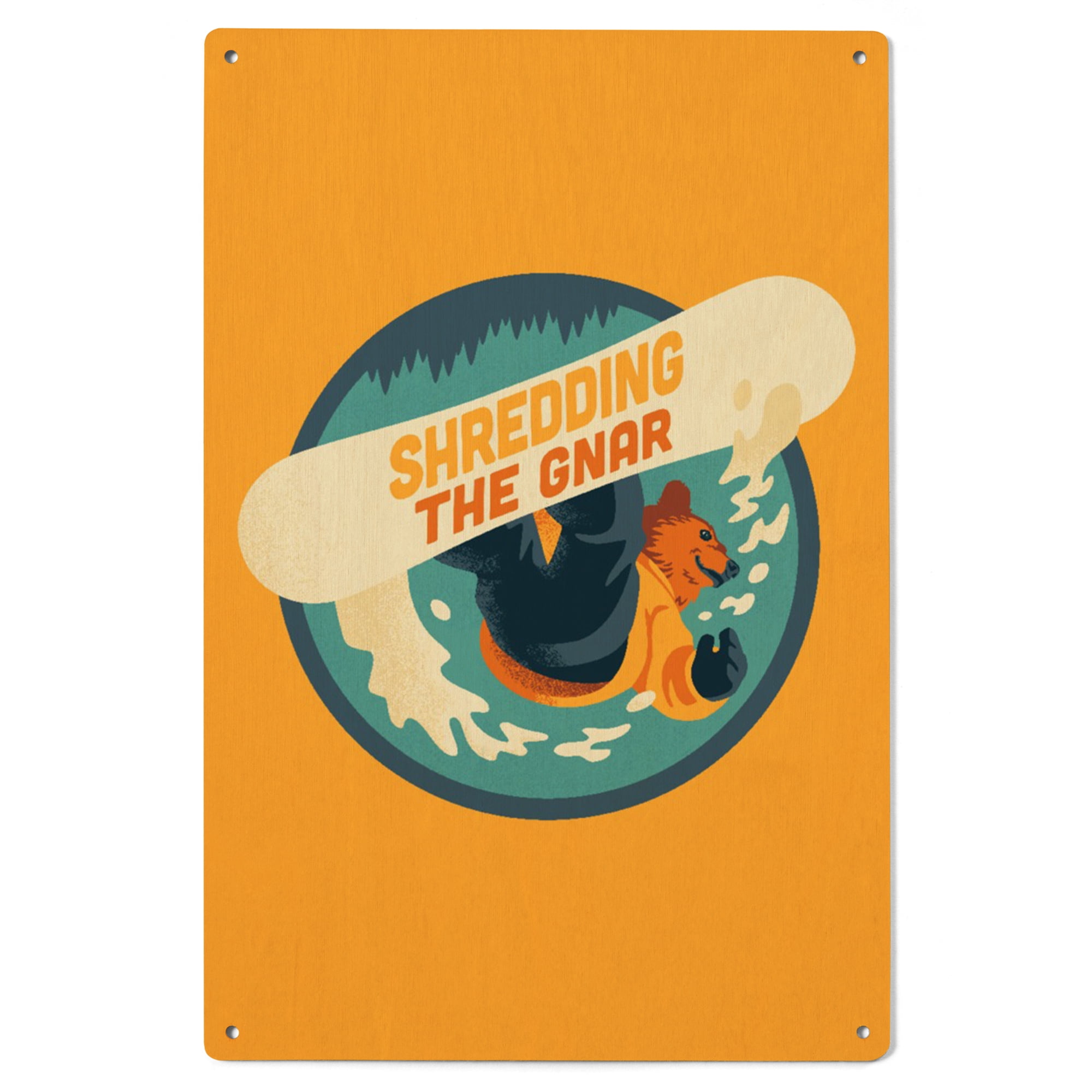 Shredding the Gnar, Animal Activities Series, Bear Boarder, Contour ...