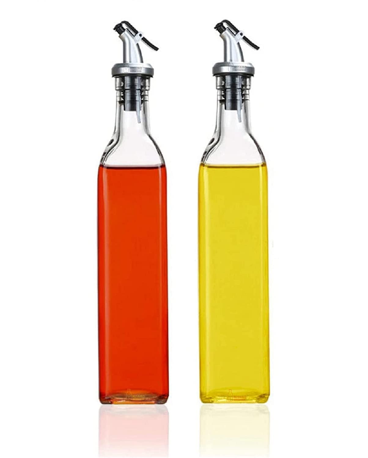 Shree Baake Bihari Ji Traders Glass Oil Dispenser Modern Olive Oil ...