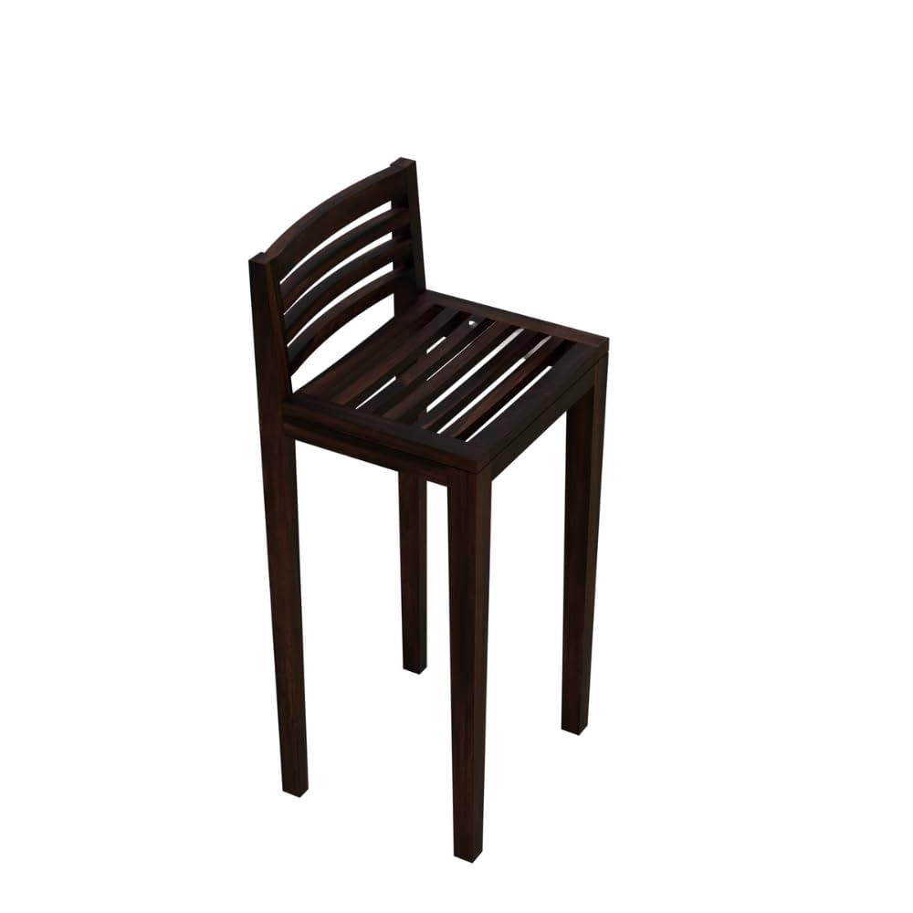 Shree Durga HANDICRAFTS Solid Wooden Bar Chair Wooden Bar Stool Bar ...