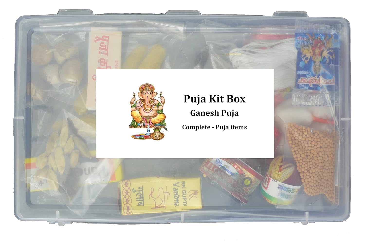 Shree Ganesh Puja Set Complete Puja Kit - Walmart.com
