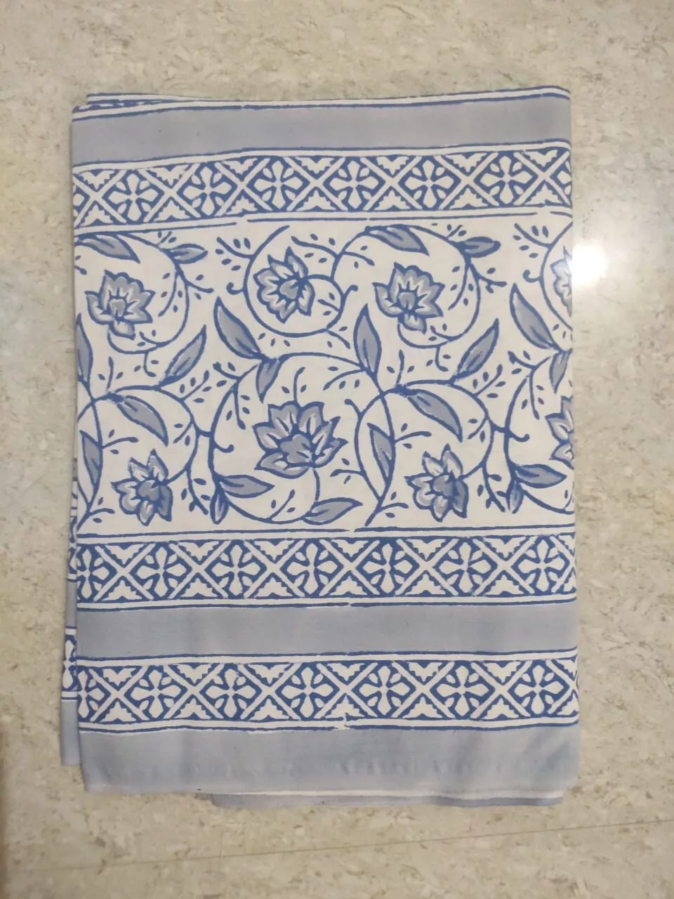 Shree Textile-25 Luxury & Royal Art 120in x 72in Art Deco Block Printed ...