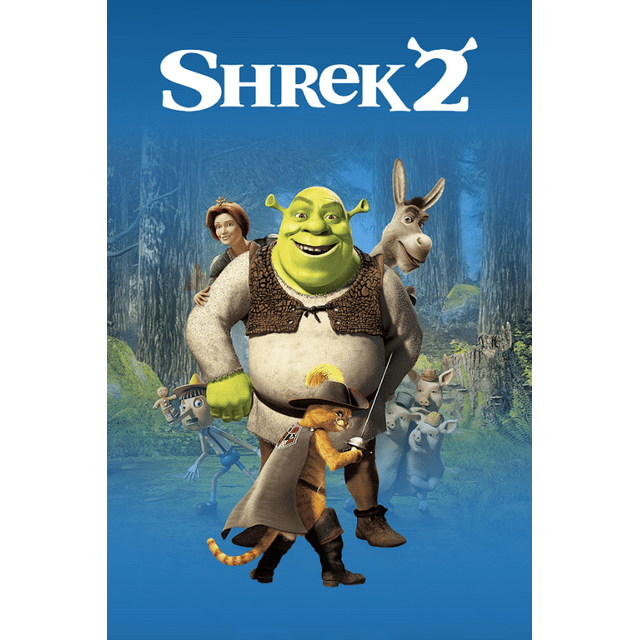 Shrek 2 2004 Movie Poster 24x36 - Animated Comedy - DreamWorks Sequel ...