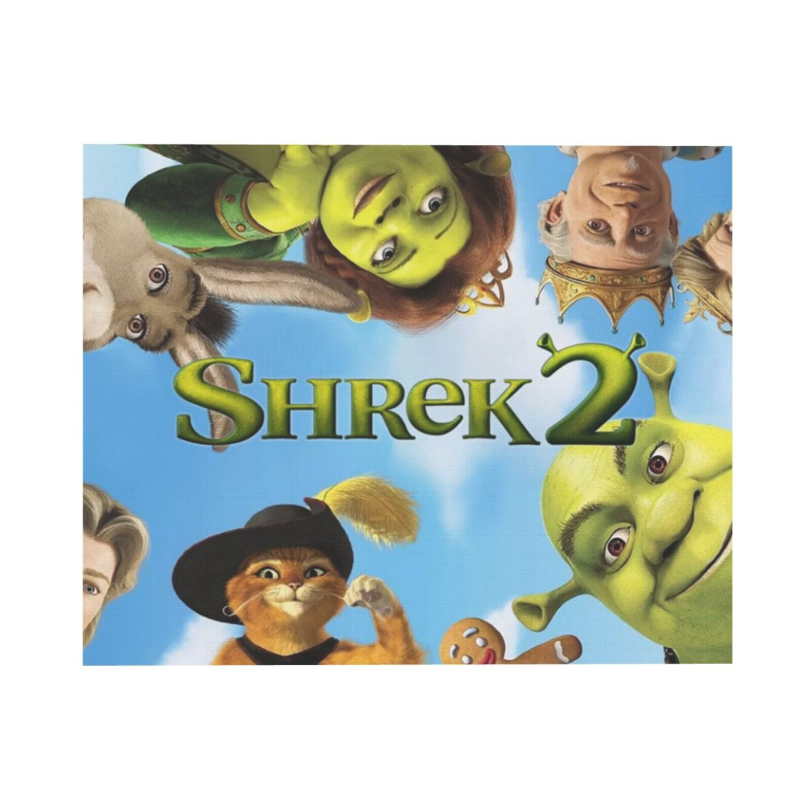 Shrek-2 Canvas Decorative Poster Gift Art Picture Painting Bedroom ...