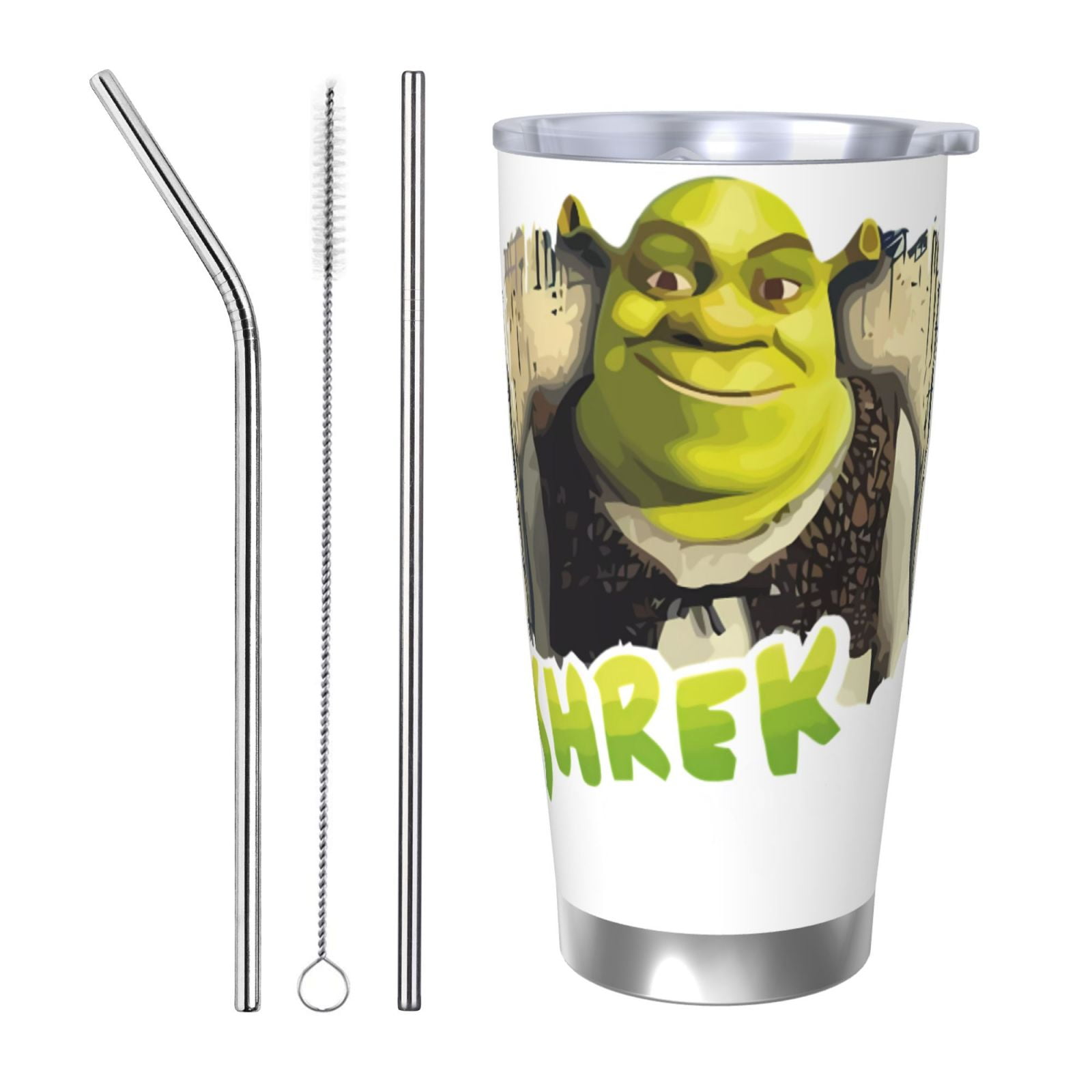 Shrek 20oz Tumbler with Lid, Durable Insulated Coffee Mug, Thermal Cup ...