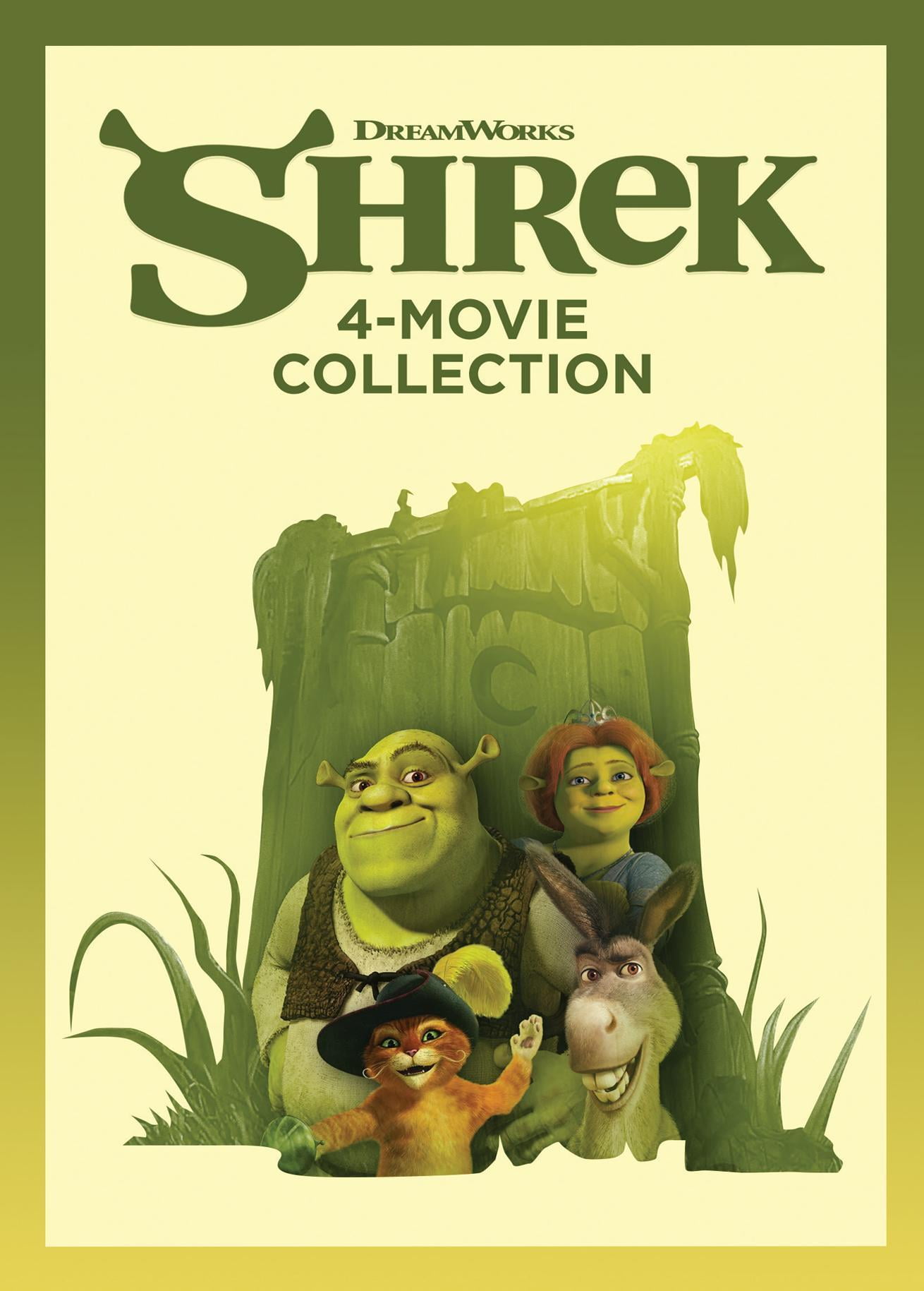 Shrek 4-Movie Collection - Anniversary Edition (DVD) - Walmart.com