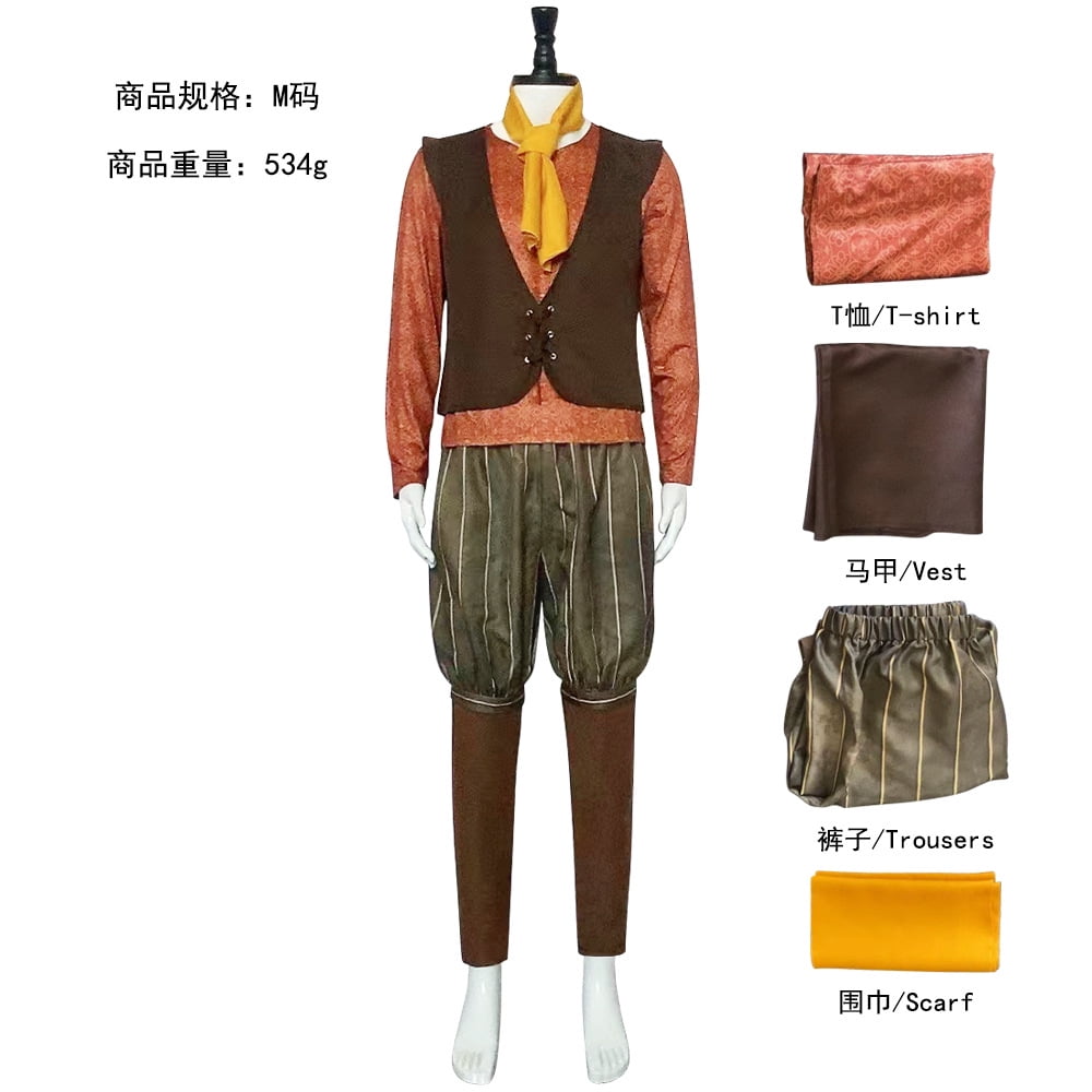 Shrek 4 Rumplestiltcos Costume Halloween Cosplay King Rumplestiltskin ...
