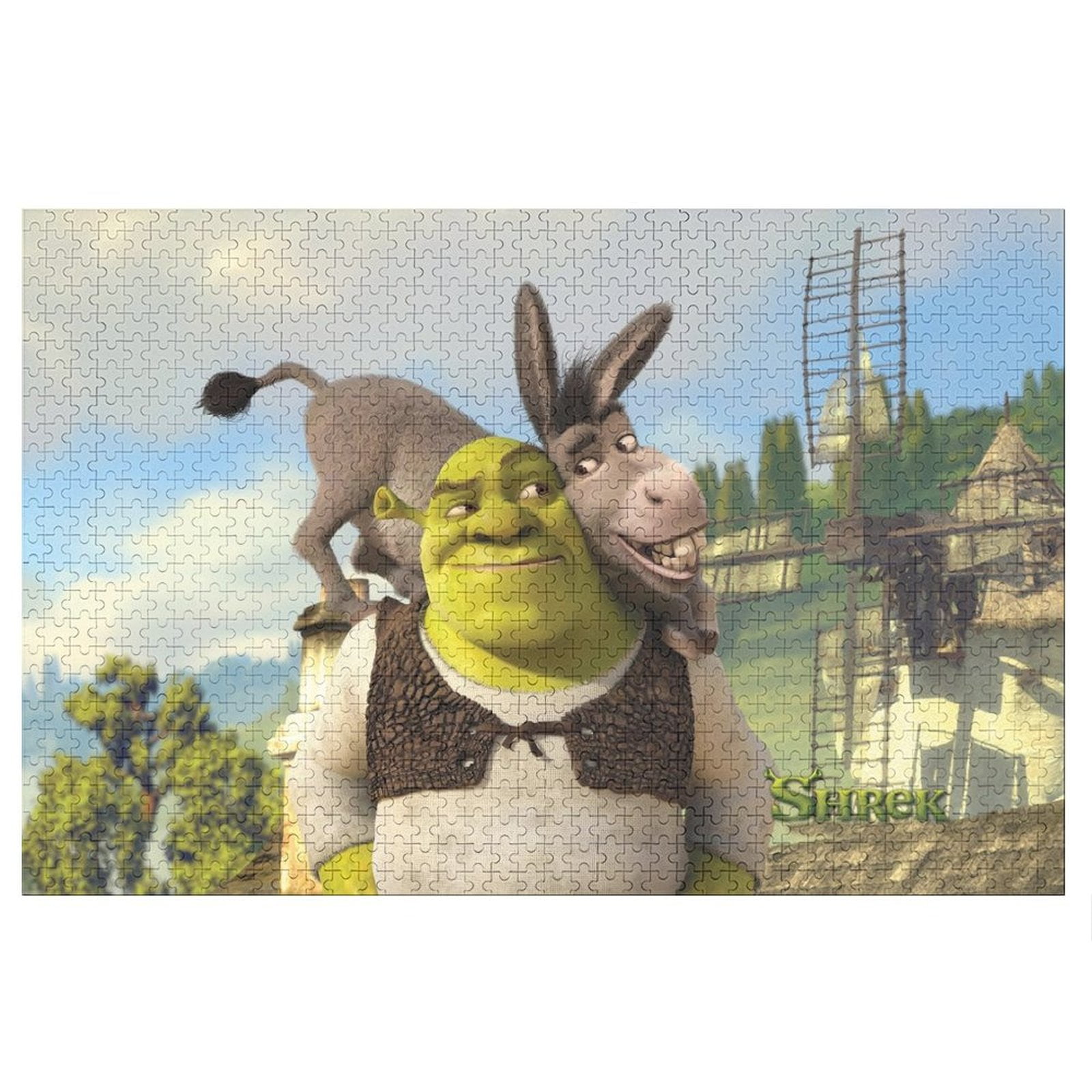 Shrek Animation Jigsaw Puzzles Interlocking Puzzles Home Decor Birthday ...