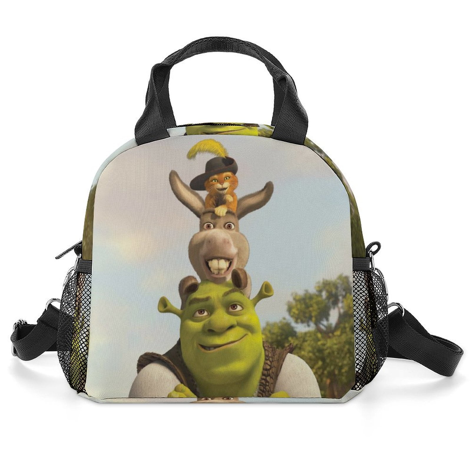 Shrek Anime Lunch Bag Child Adults Reusable Lunch Crossbody Bag for ...
