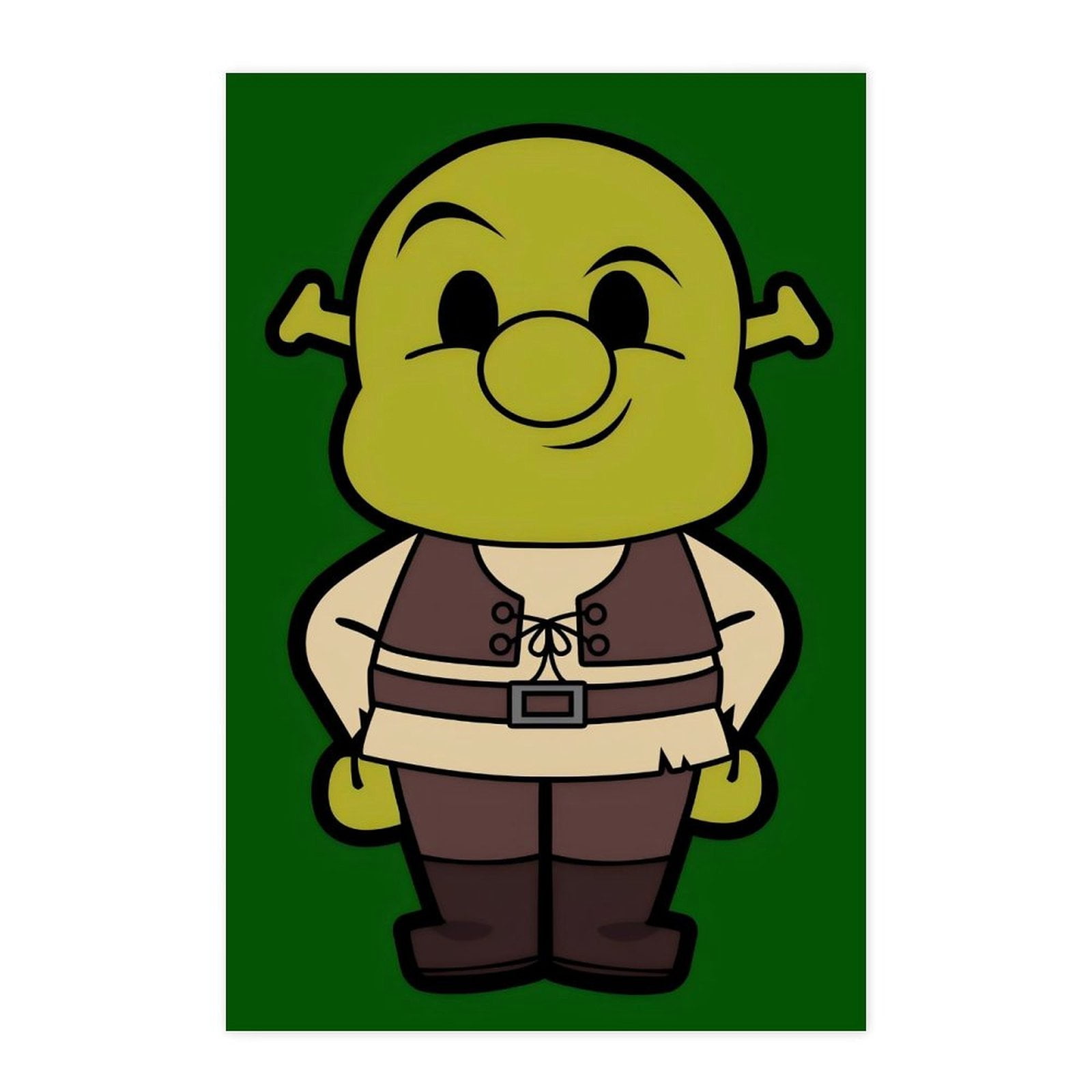 Shrek Anime stickers posters wall decoration 30*45（cm） - Walmart.com