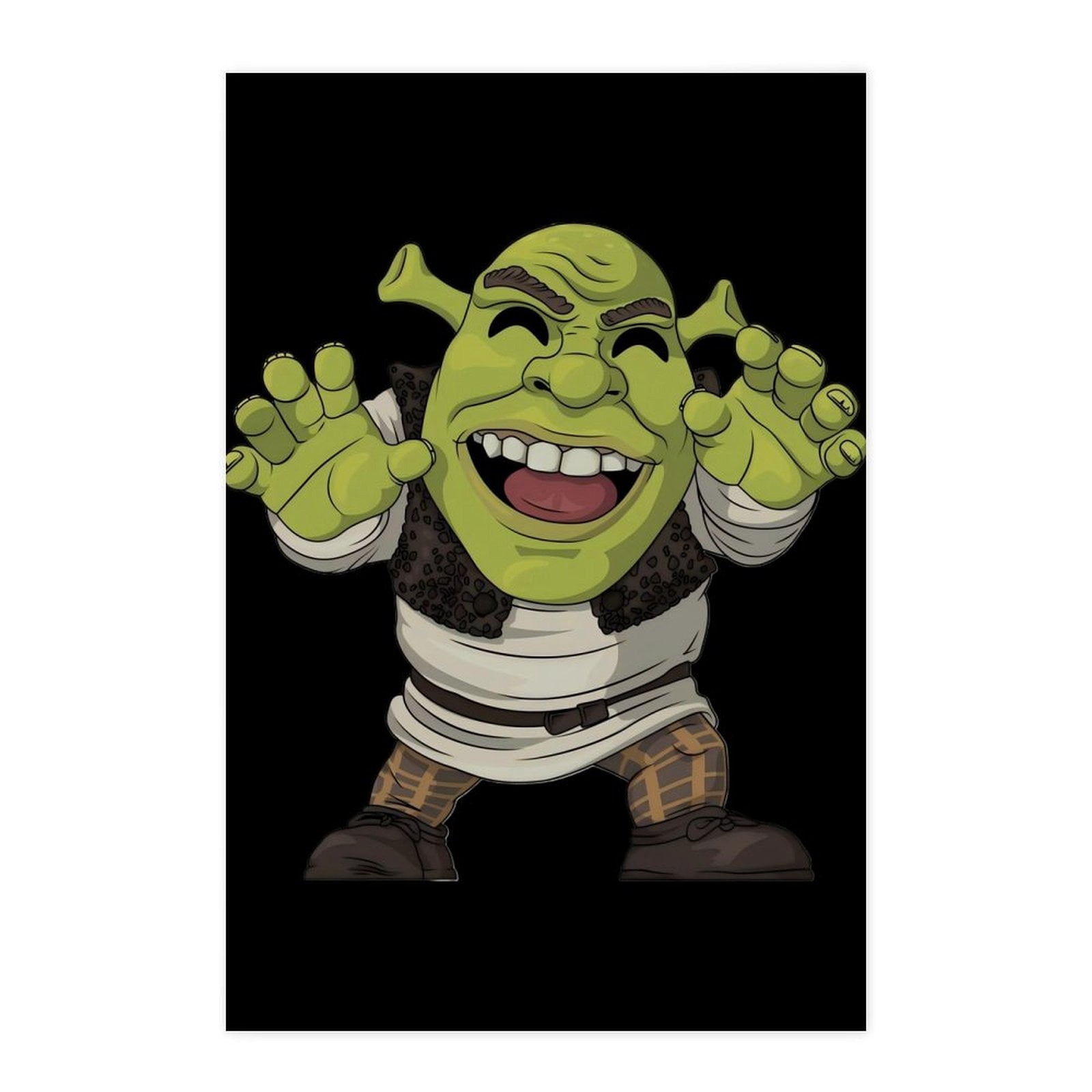 Shrek Anime stickers posters wall decoration 30*45（cm） - Walmart.com