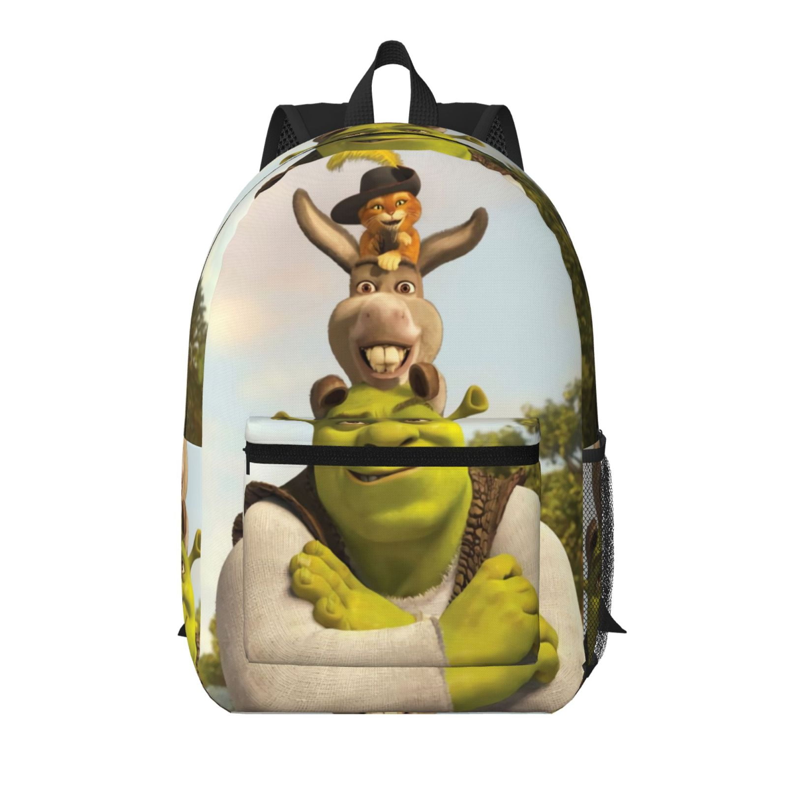 Shrek Backpack, 17 "Backpack with Pockets Lightweight Backpack for ...