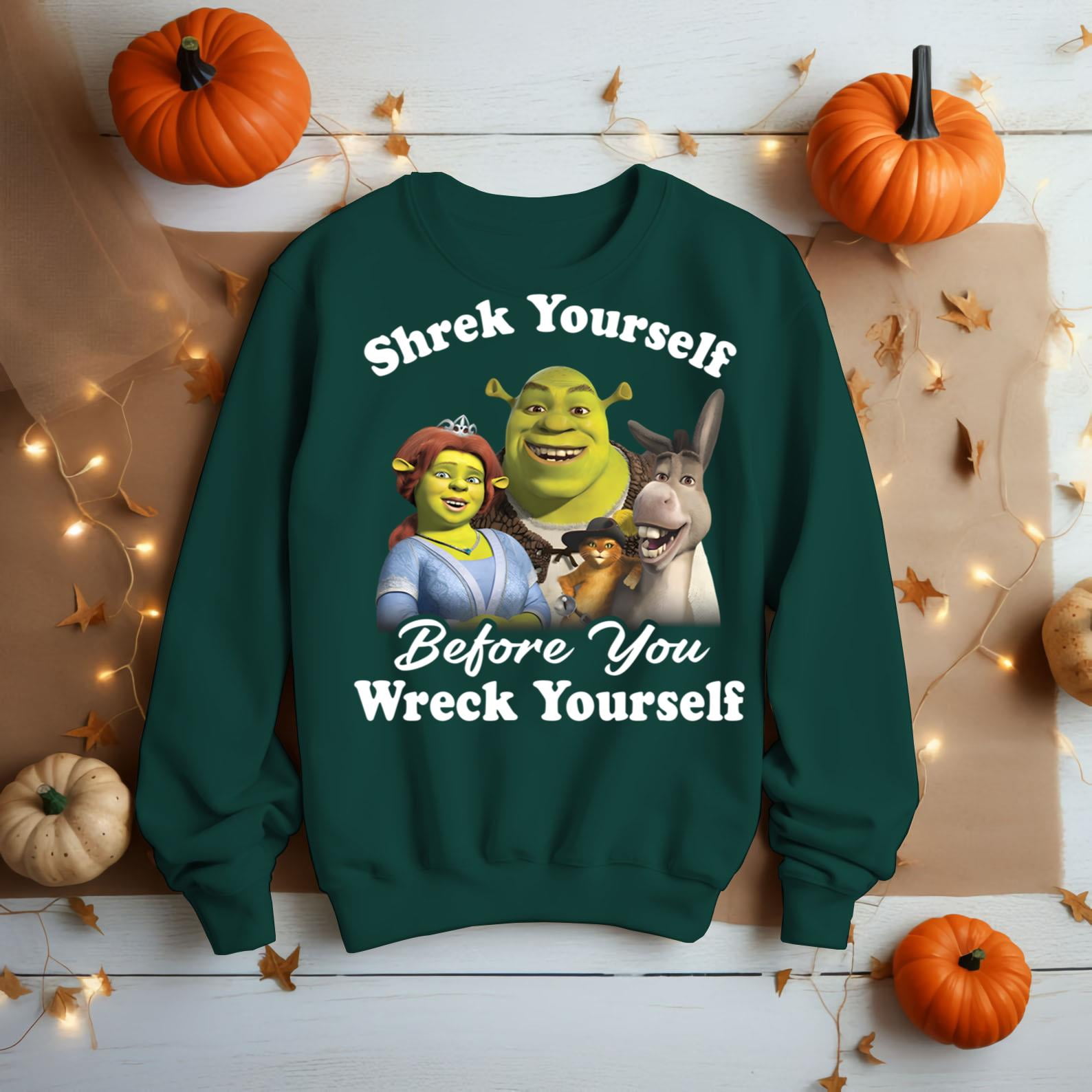Shrek Before You Graphic Tee Shirt, Shrek Yourself New-TH54895 ...