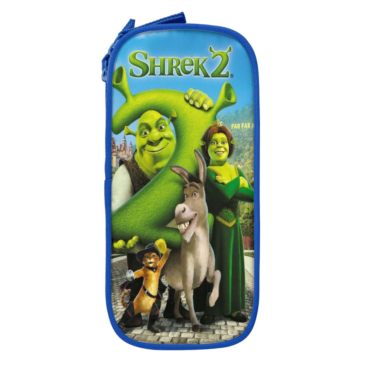 Shrek Big Capacity Pencil Case Bag with Zipper, Aesthetic Pencil Pouch ...
