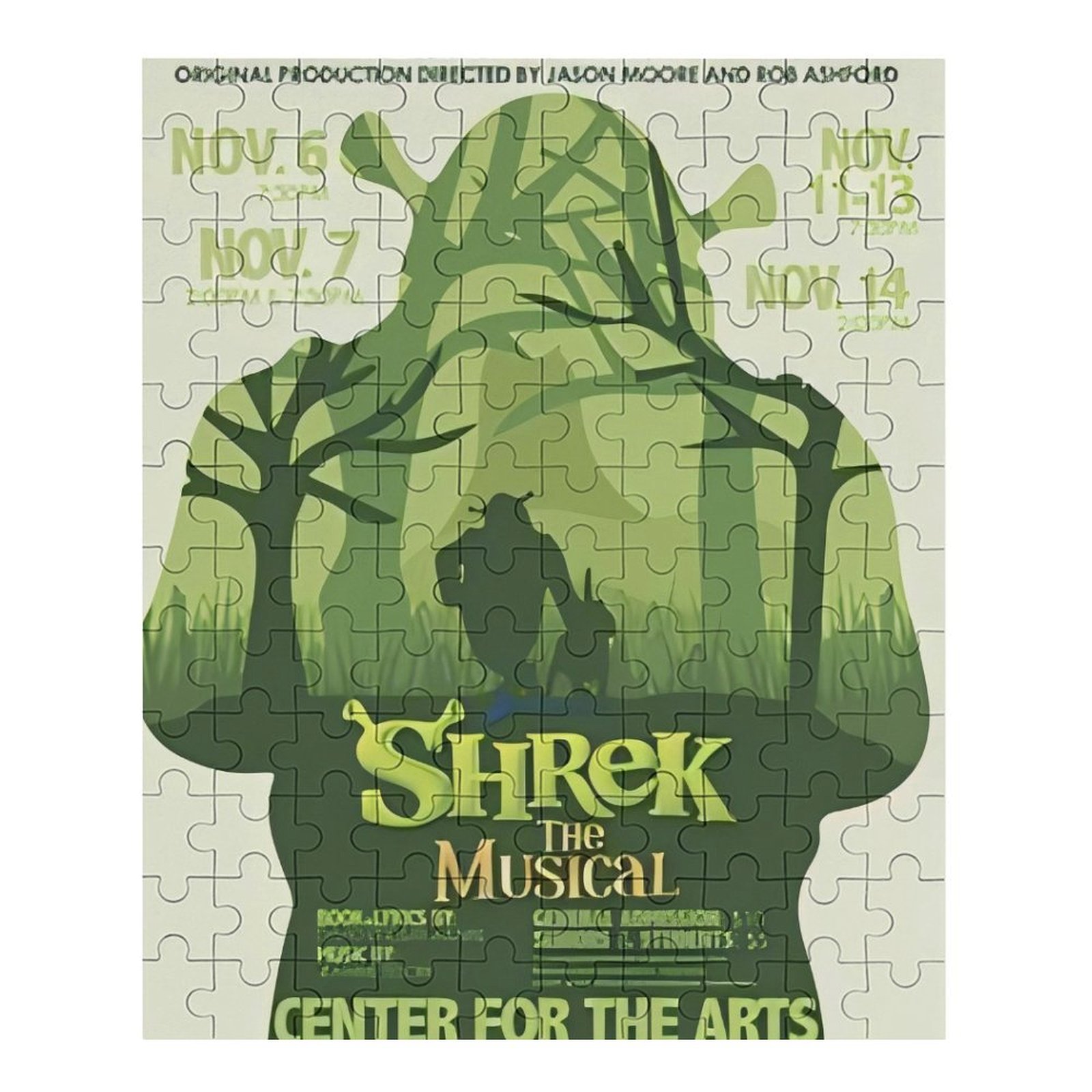 Shrek Christmas Jigsaw Puzzles Interlocking Puzzles for Kids And Teens ...