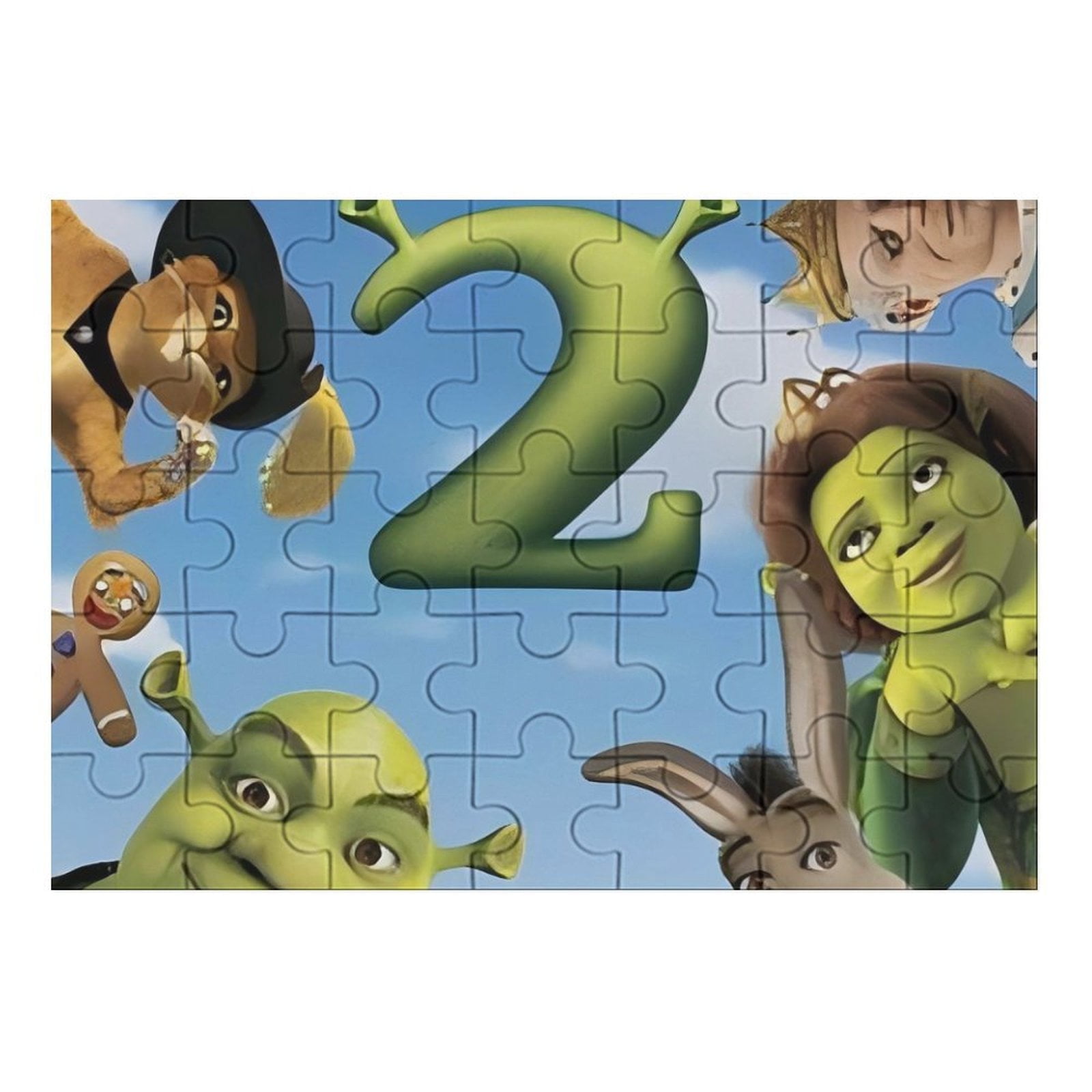 Shrek Christmas Jigsaw Puzzles Interlocking puzzles for kids and teens ...