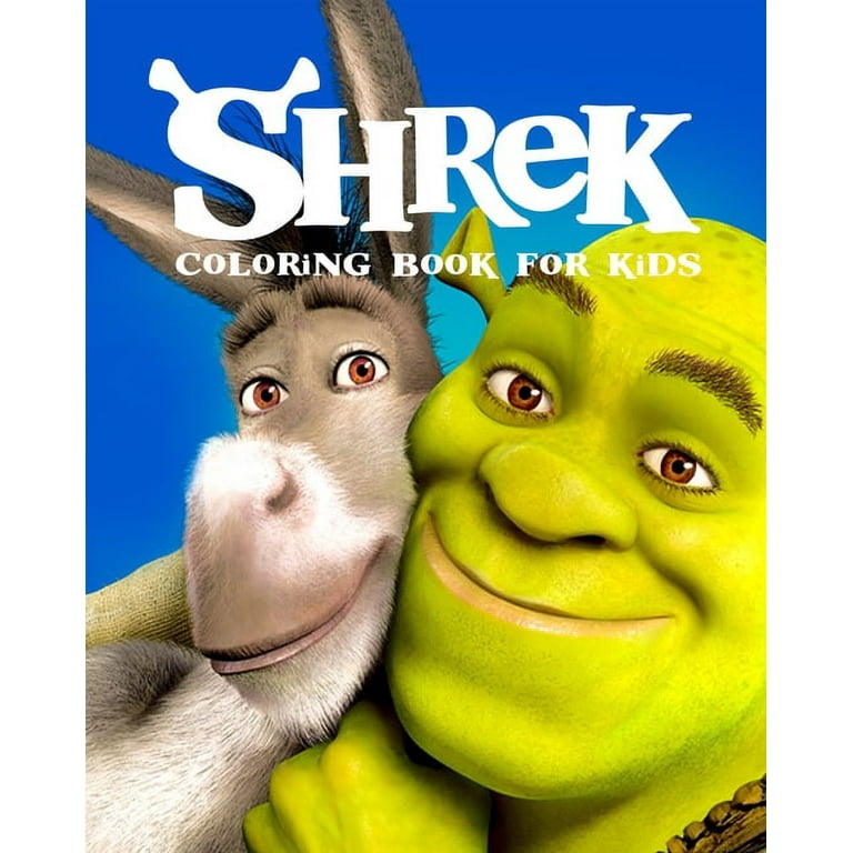 shrek 4 coloring pages and shrek 2
