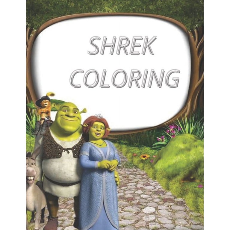 shrek 2 coloring book pages