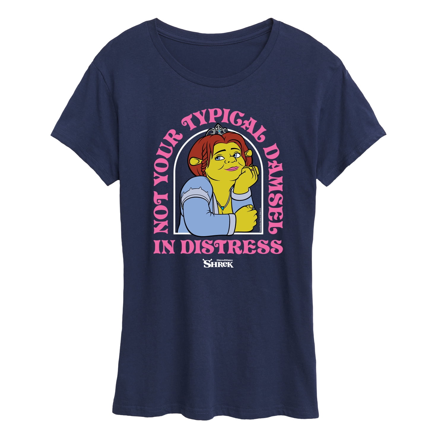 Shrek - Damsel In Distress - Women's Short Sleeve Graphic T-Shirt ...